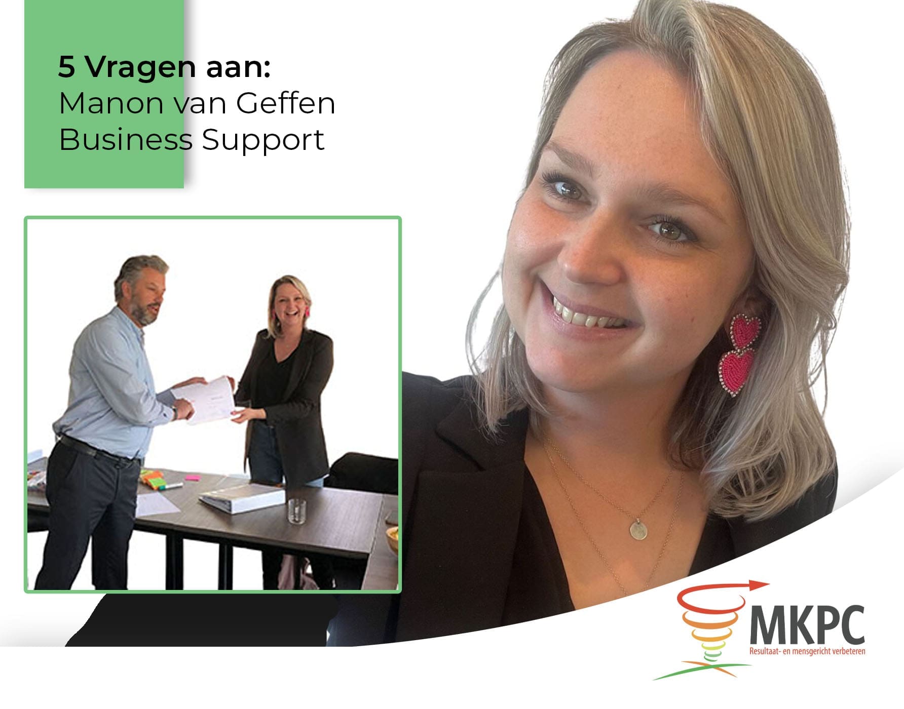 5 vragen aan Manon van Geffen - MKPC