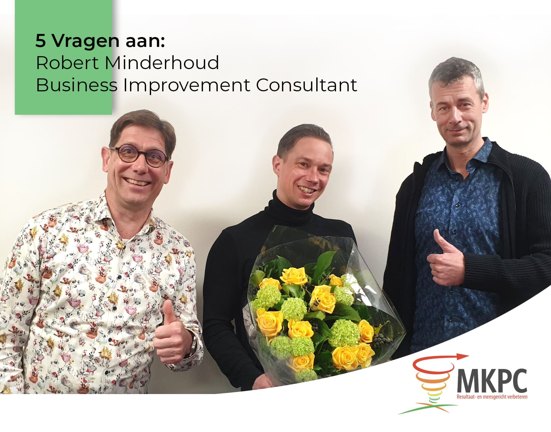 5 vragen aan Robert Minderhoud - MKPC